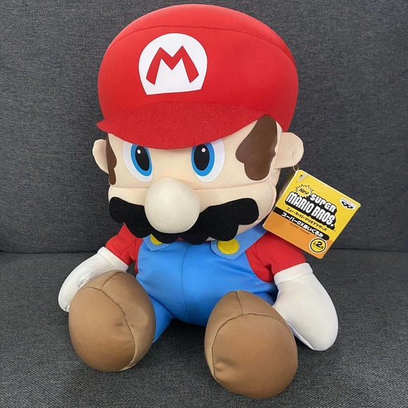Banpresto | Toys | Banpresto Nintendo Super Mario Bros Soft Plush 206 ...